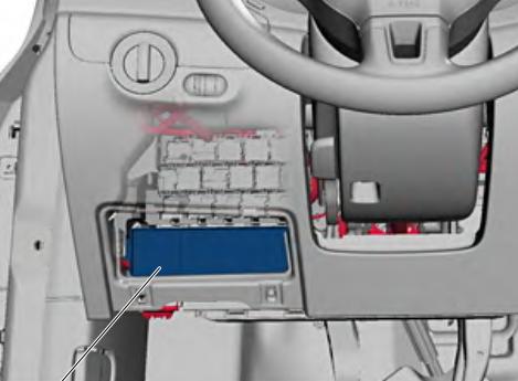 Fuse box diagram Volkswagen Jetta 6 relay with assignment and location
