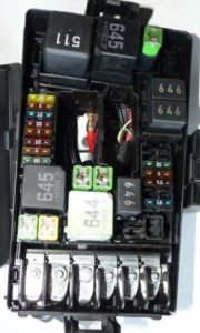 Fuse box diagram Volkswagen Golf 7 2013 - 2021 relay with assignment ...