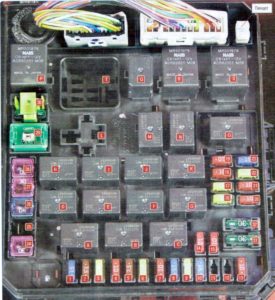 Fuse box diagram Mitsubishi Outlander Sport (ASX) relay with assignment ...