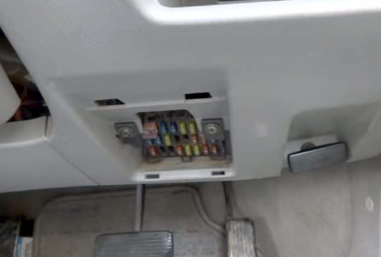 Fuse box diagram Mazda Demio dw3w / dw5w (Mazda 121) and relay with ...