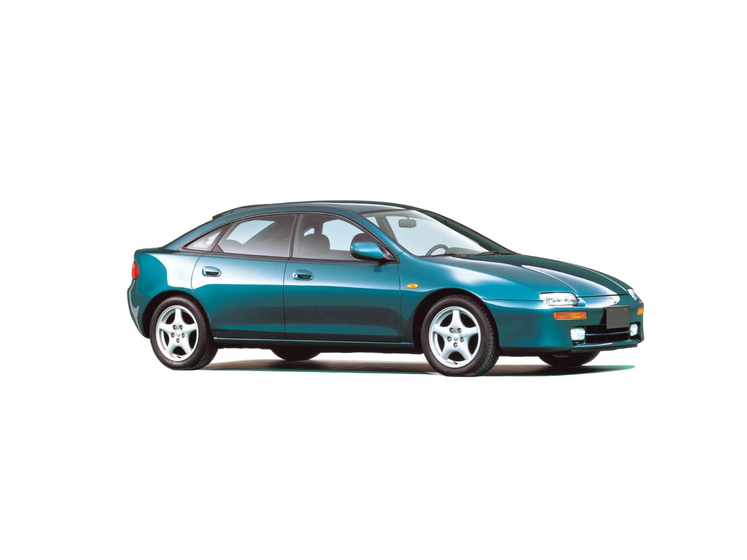 Fuse box diagram Mazda 323(1994 - 2000) relay with assignment and location