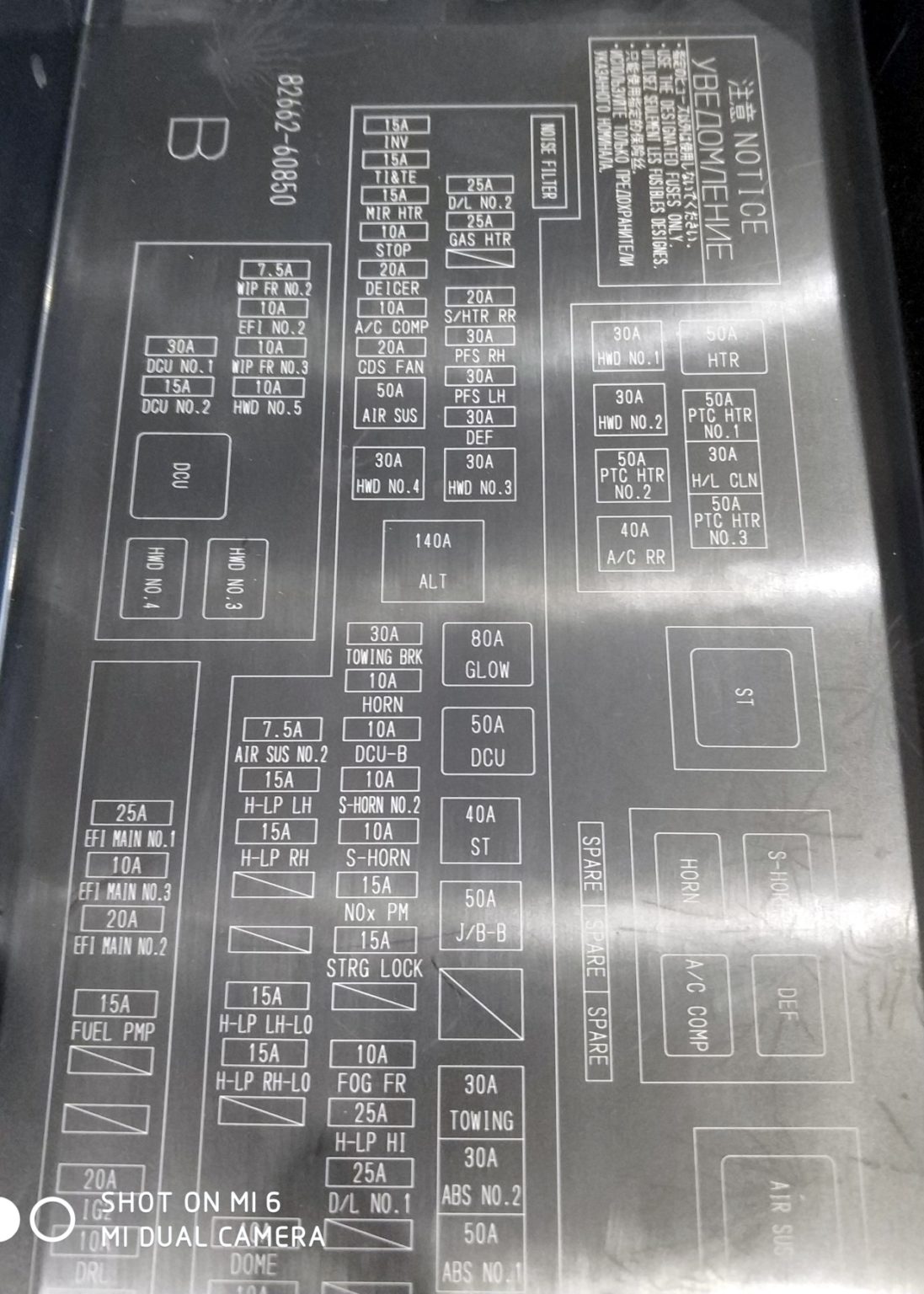 Fuse box diagram Toyota Land Cruiser Prado 150 and relay with ...