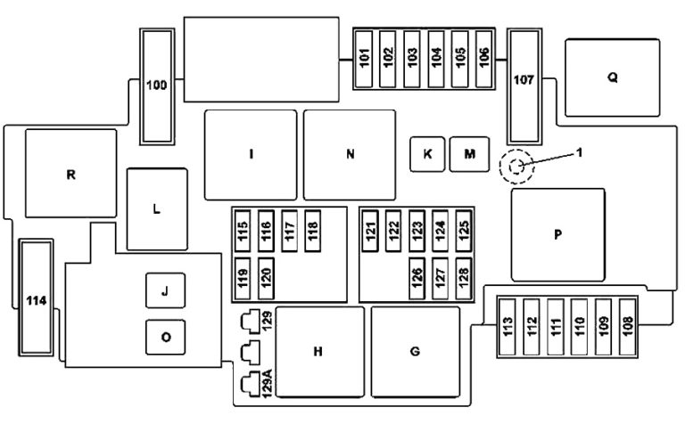Fuse box diagram Mercedes w222 and relay with designation and location