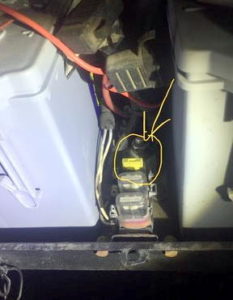Fuse box diagram MAN TGA and relay with designation and location