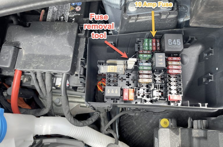 Fuse box diagram Volkswagen ID4 ID5 and relay with assignment and location