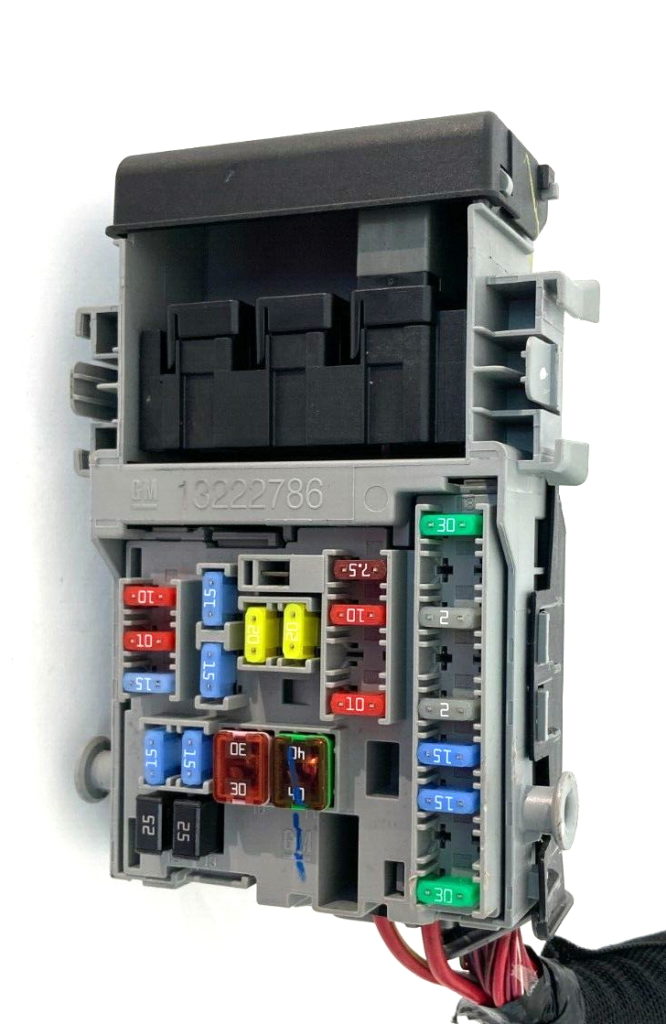Fuse box diagram Chevrolet Impala 10G and relay with assignment and ...