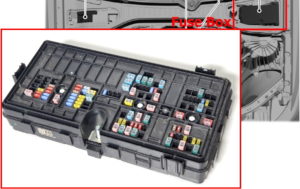 Fuse box diagram Ford Explorer 2020 – 2025 and relay with assignment ...
