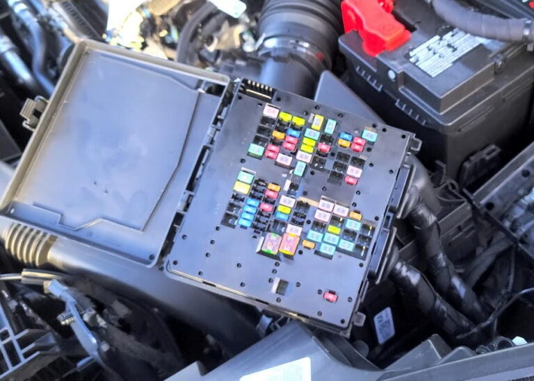 Fuse Box Diagram Ford Escape 2020 - 2026 with assignment and location