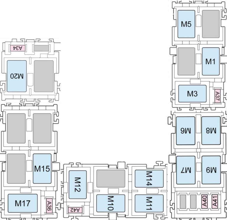 Fuse box diagram Honda Civic 11G relay with designation and location